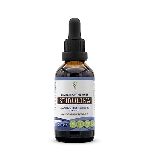 Alcohol-free spirulina tincture for health