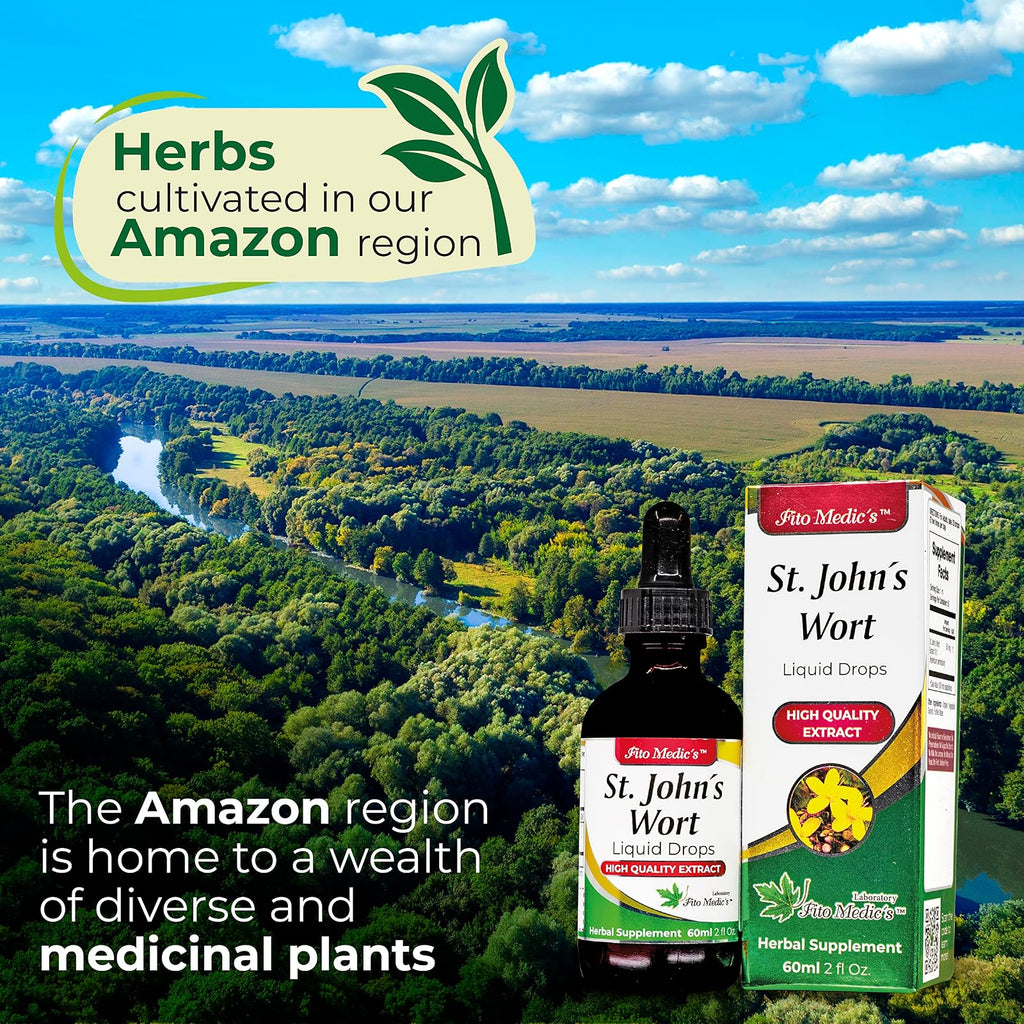 alcohol free St. John's Wort capsules