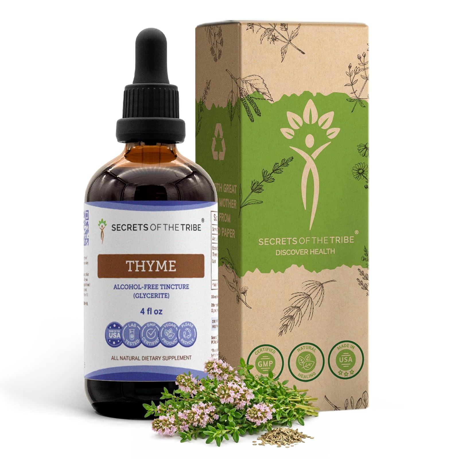 alcohol-free thyme extract benefits