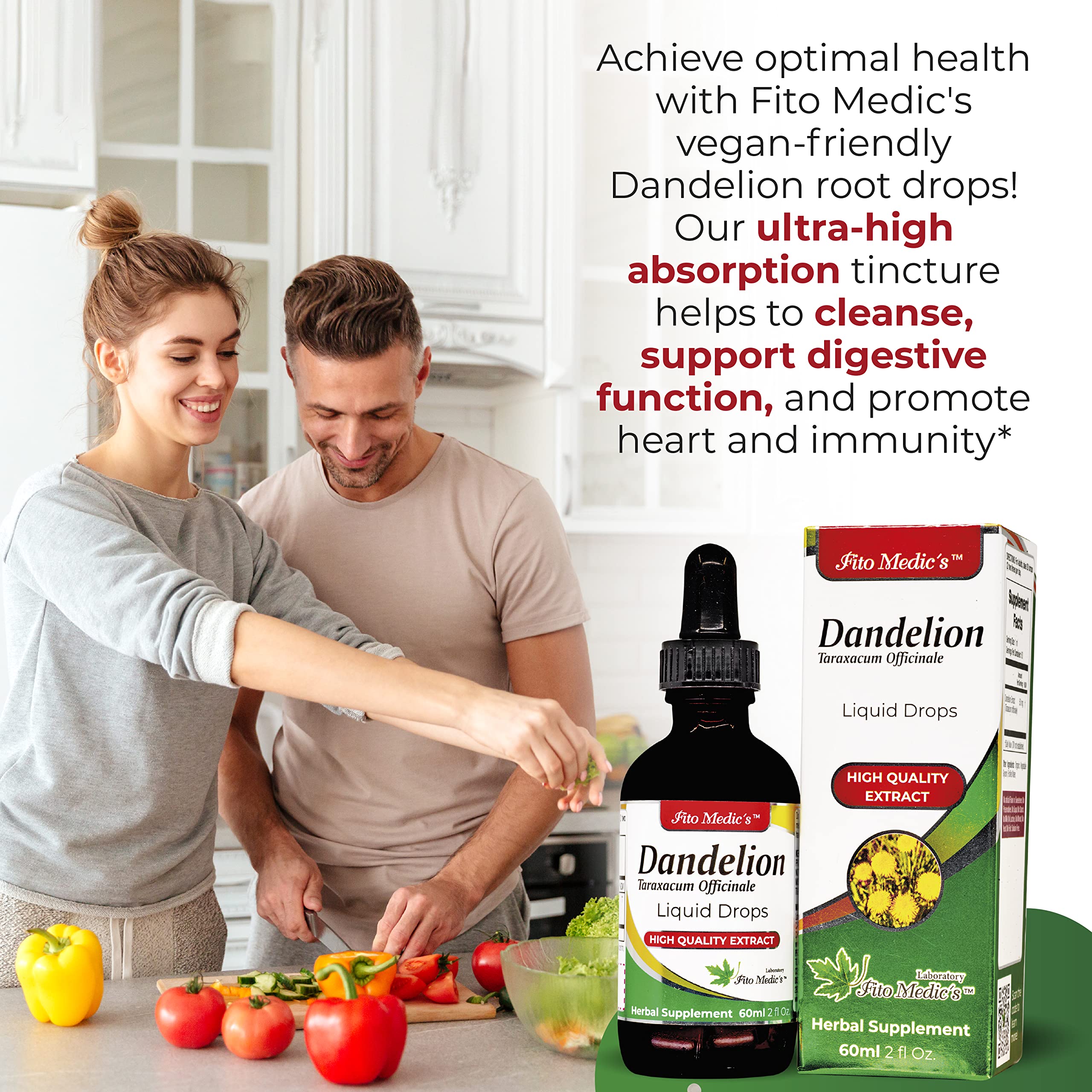 Alcohol-free tincture for heart support