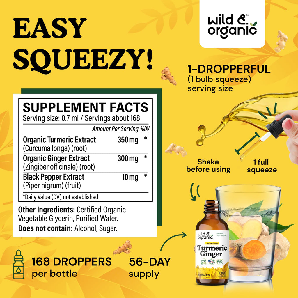 alcohol-free turmeric tincture for health