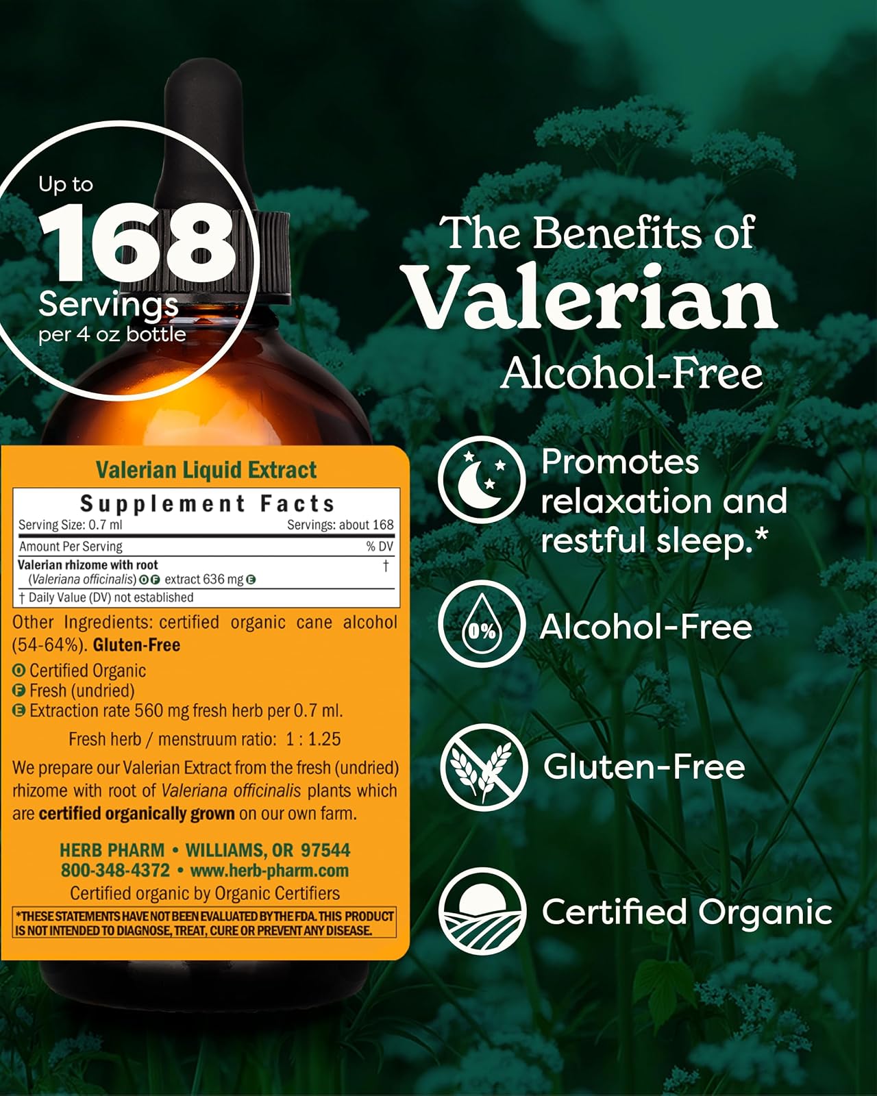 alcohol-free valerian glycerite