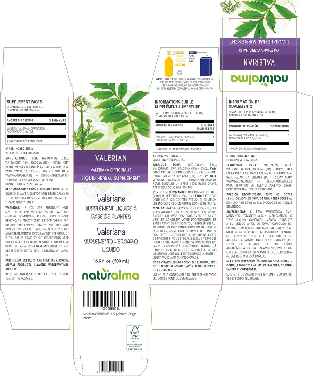 alcohol-free valerian root extract