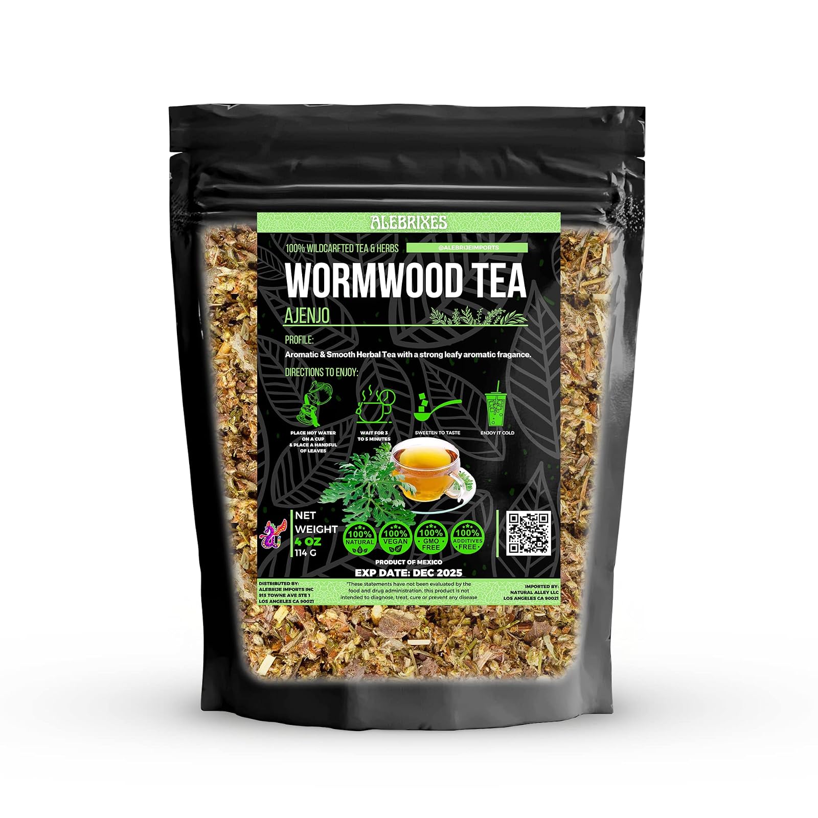 Alebrixes wormwood herbal loose tea