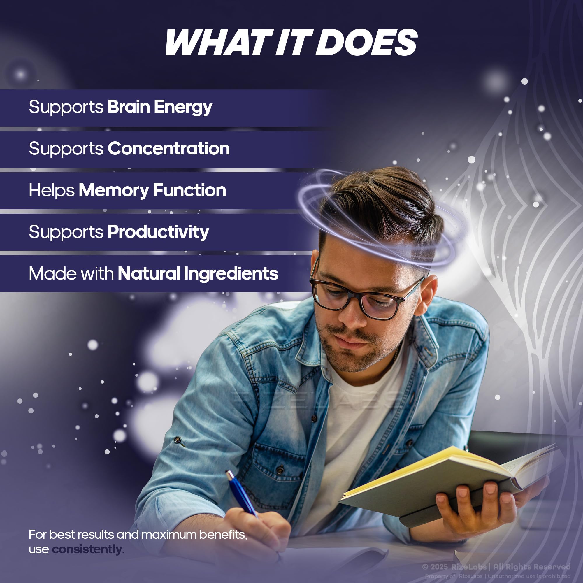 alertness support with blended vitamins and minerals