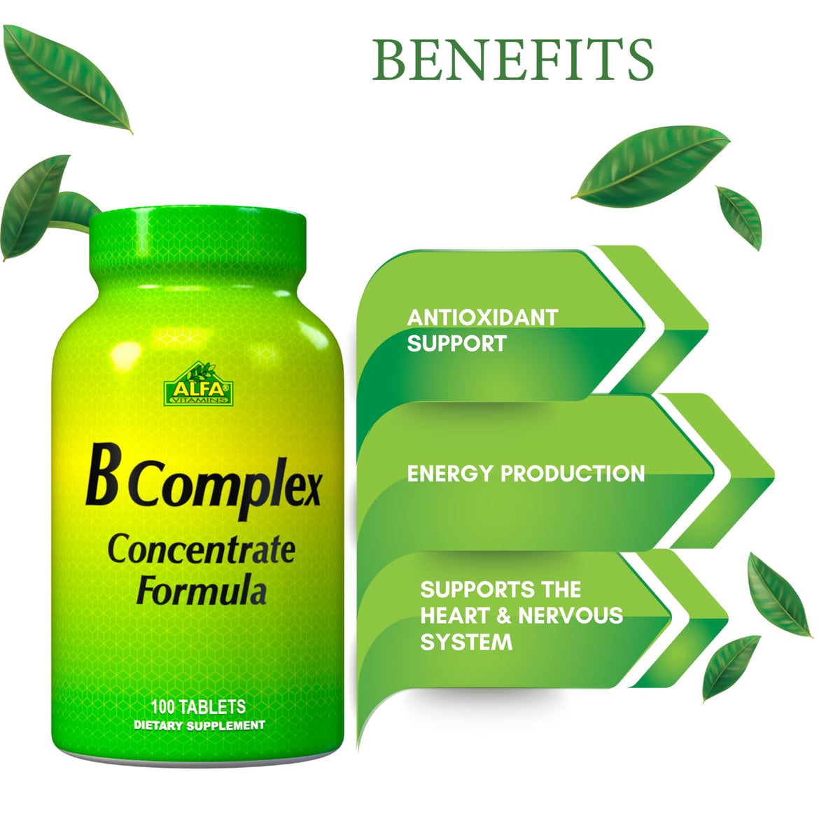 ALFA VITAMINS B Complex immune support