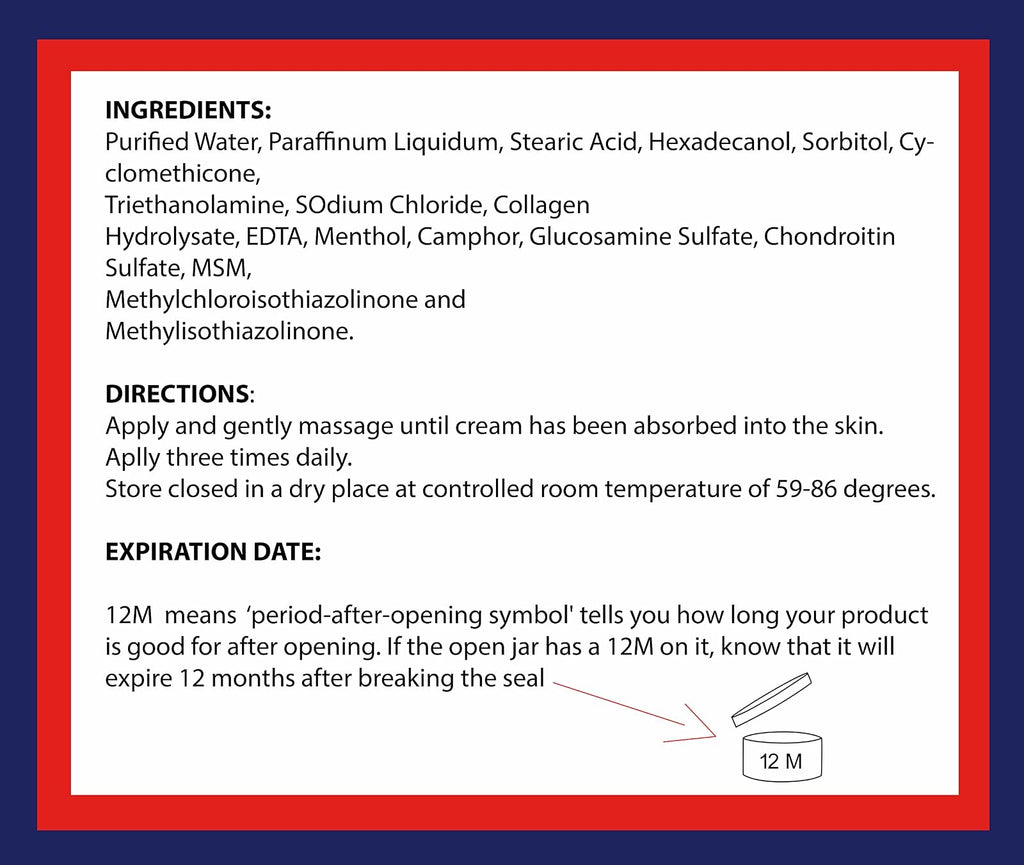 ALFA VITAMINS joint support cream