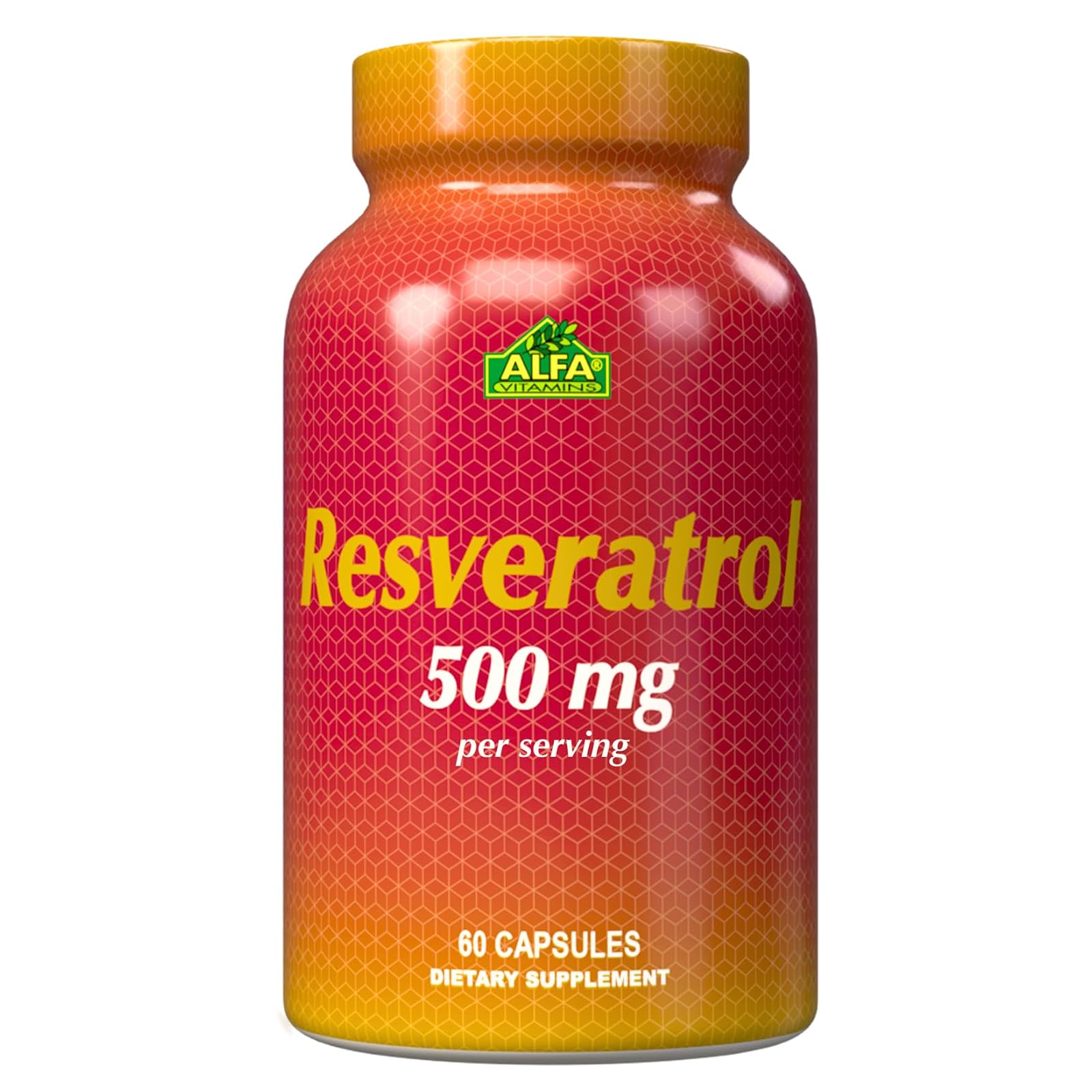 Alfa Vitamins Resveratrol antioxidant capsules