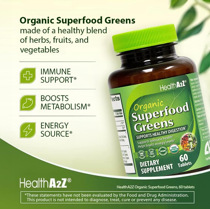 Alfalfa and greens for immune health