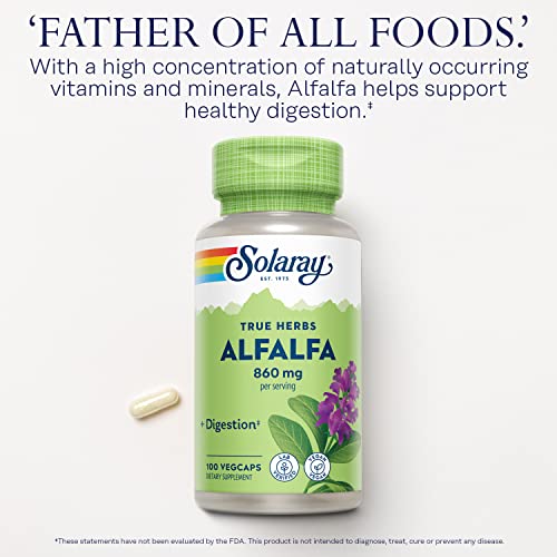 Alfalfa capsules for immune health