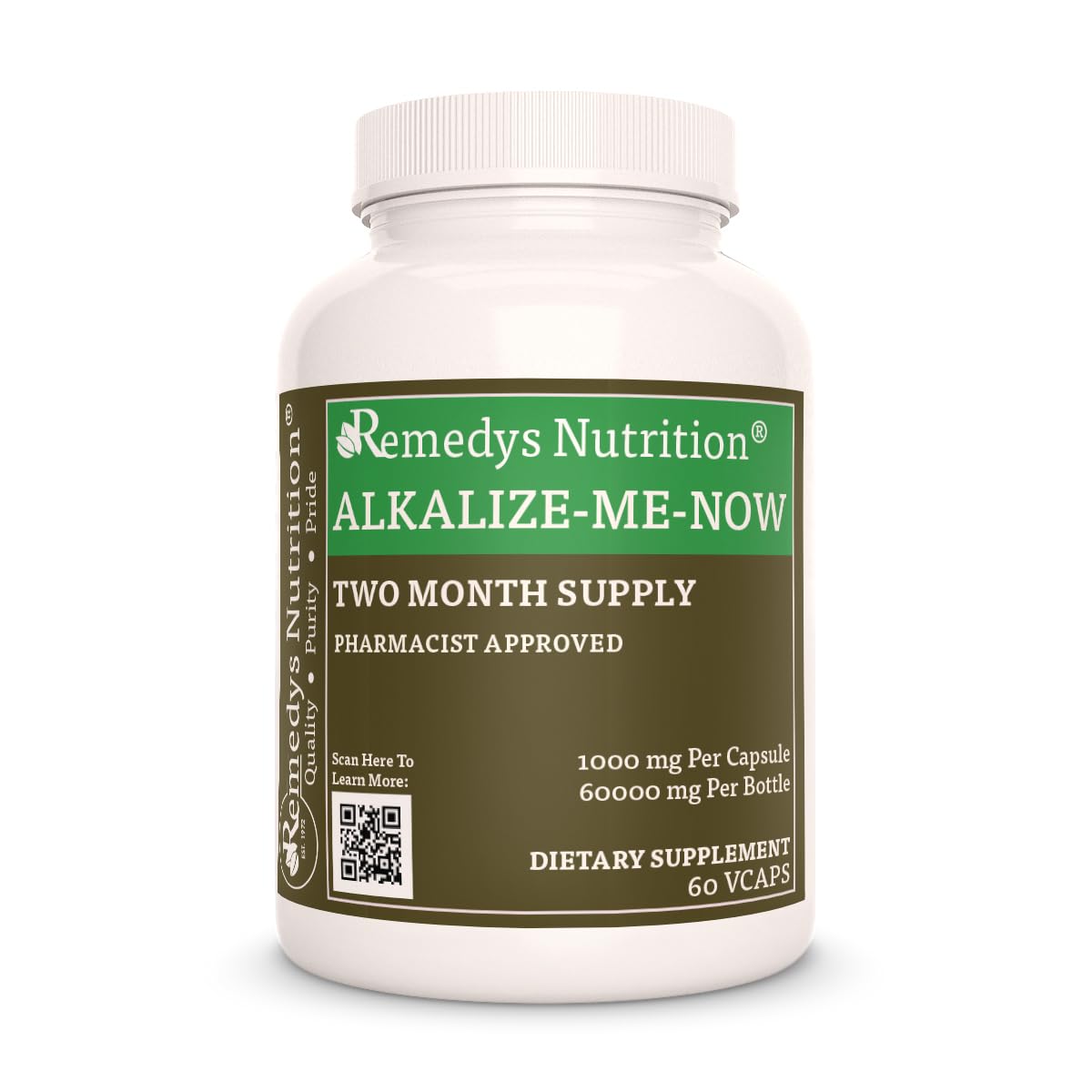 Alfalfa herbal dietary supplement capsules