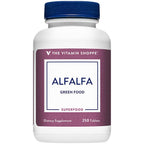 Alfalfa tablets for digestive health