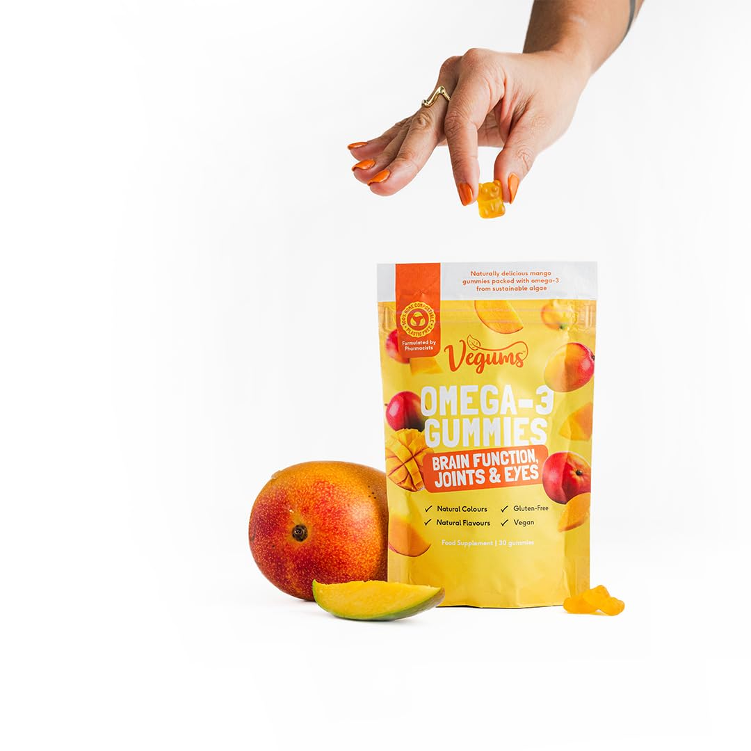Algae-based DHA gummies for kids