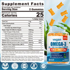 Algae omega 3 fish oil supplement