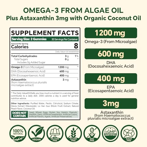 algae omega 3 fish oil supplement
