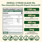 algae omega 3 fish oil supplement