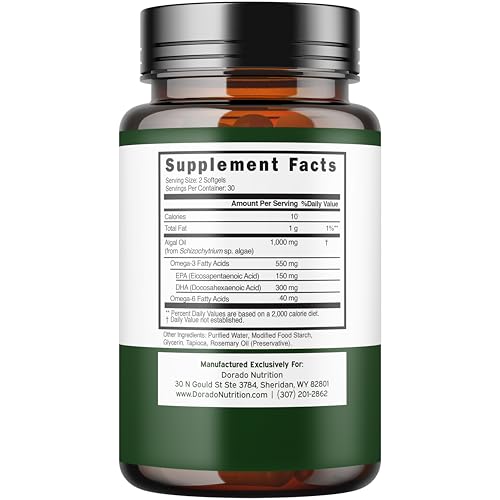 Algae Omega 3 for heart health