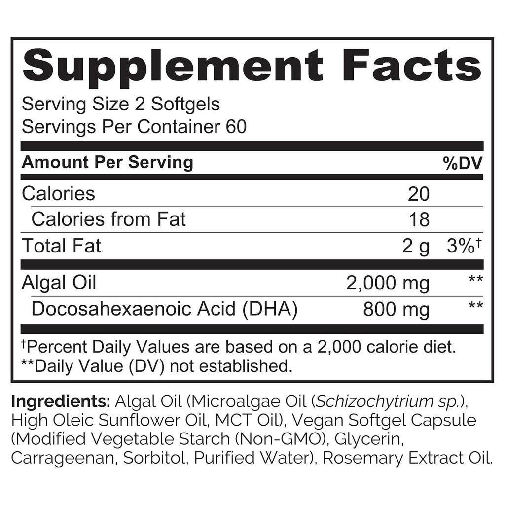 algae omega 3 for heart health