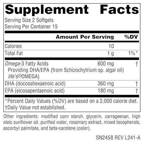 algae omega 3 for kids health