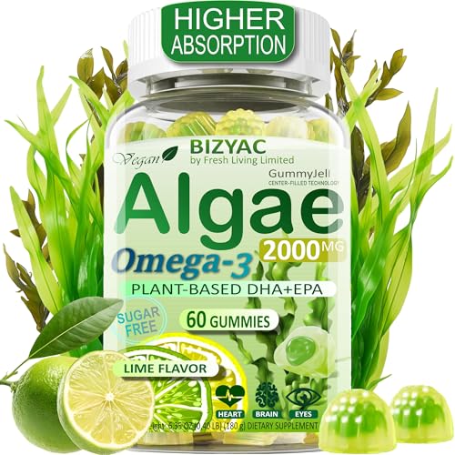 Algae Omega 3 gummies for heart health