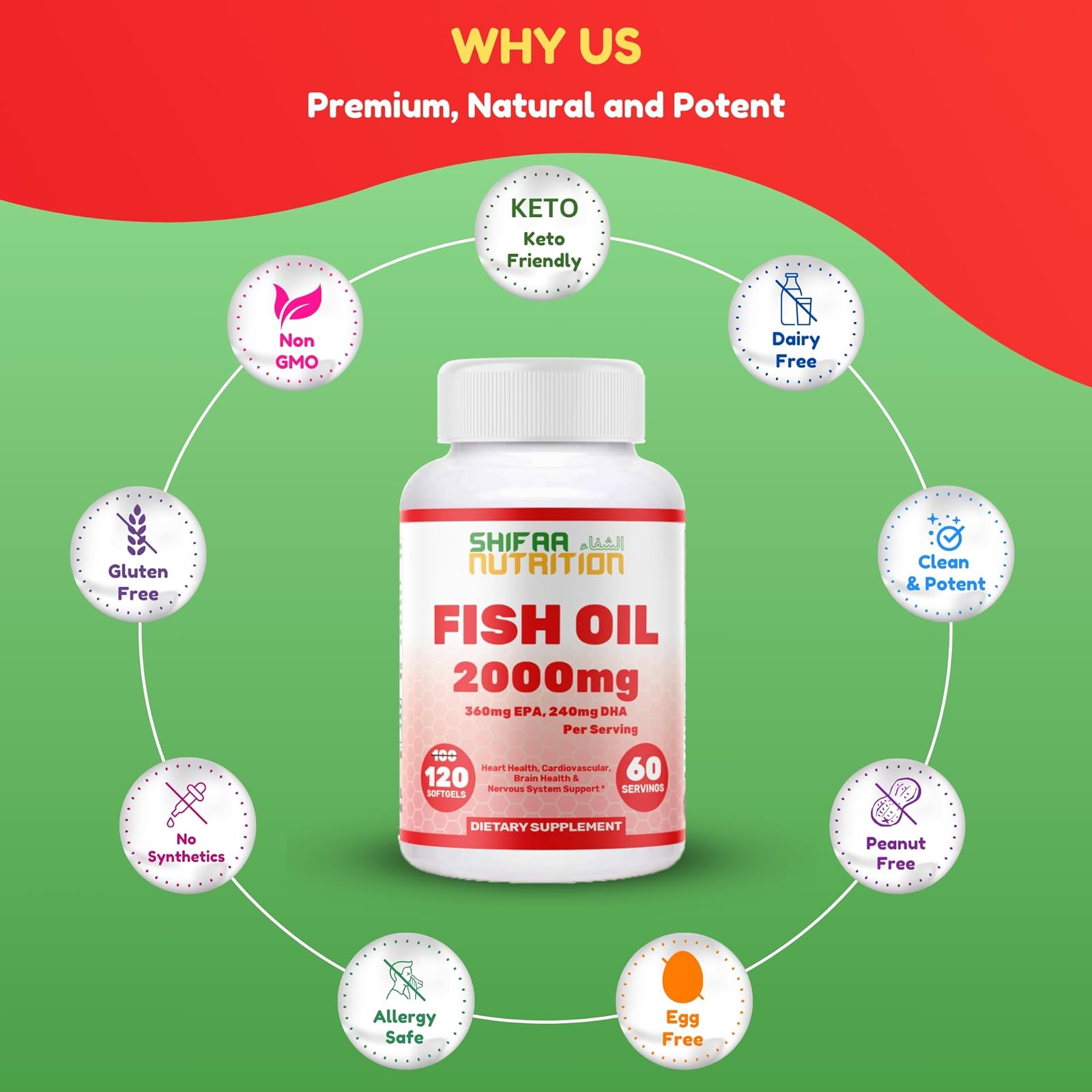 Algae omega 3 vegan alternative option