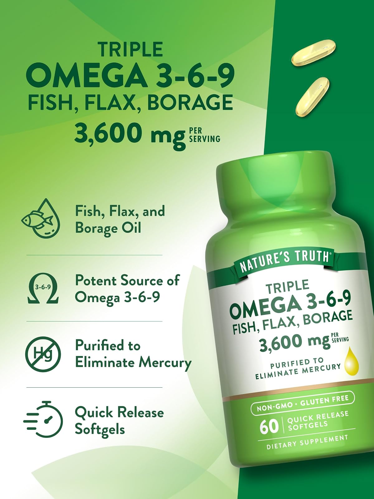 Algae omega 3 vegan alternative
