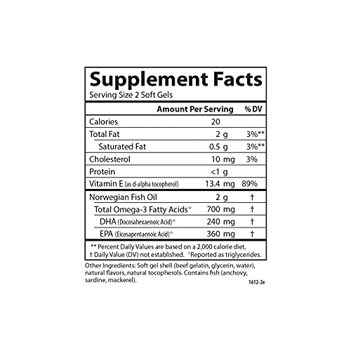 Algae omega 3 vegan option