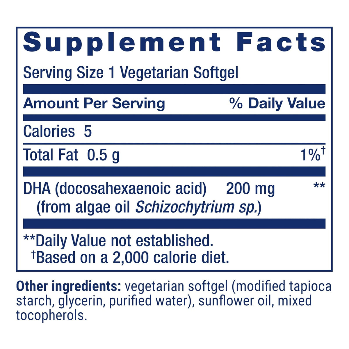 algae omega 3 vegan supplement