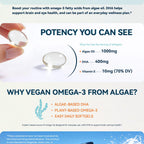 Algae Omega for healthy skin support