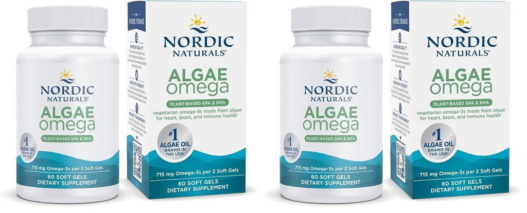 algae omega soft gels for health