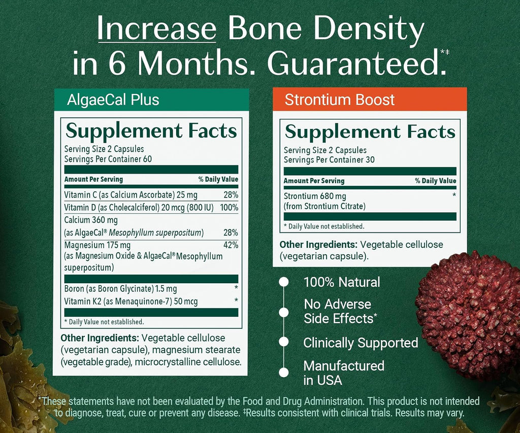 ALGAECAL capsules for healthy bone density
