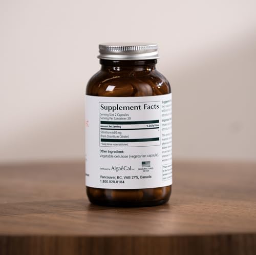 AlgaeCal Strontium Boost mineral formula