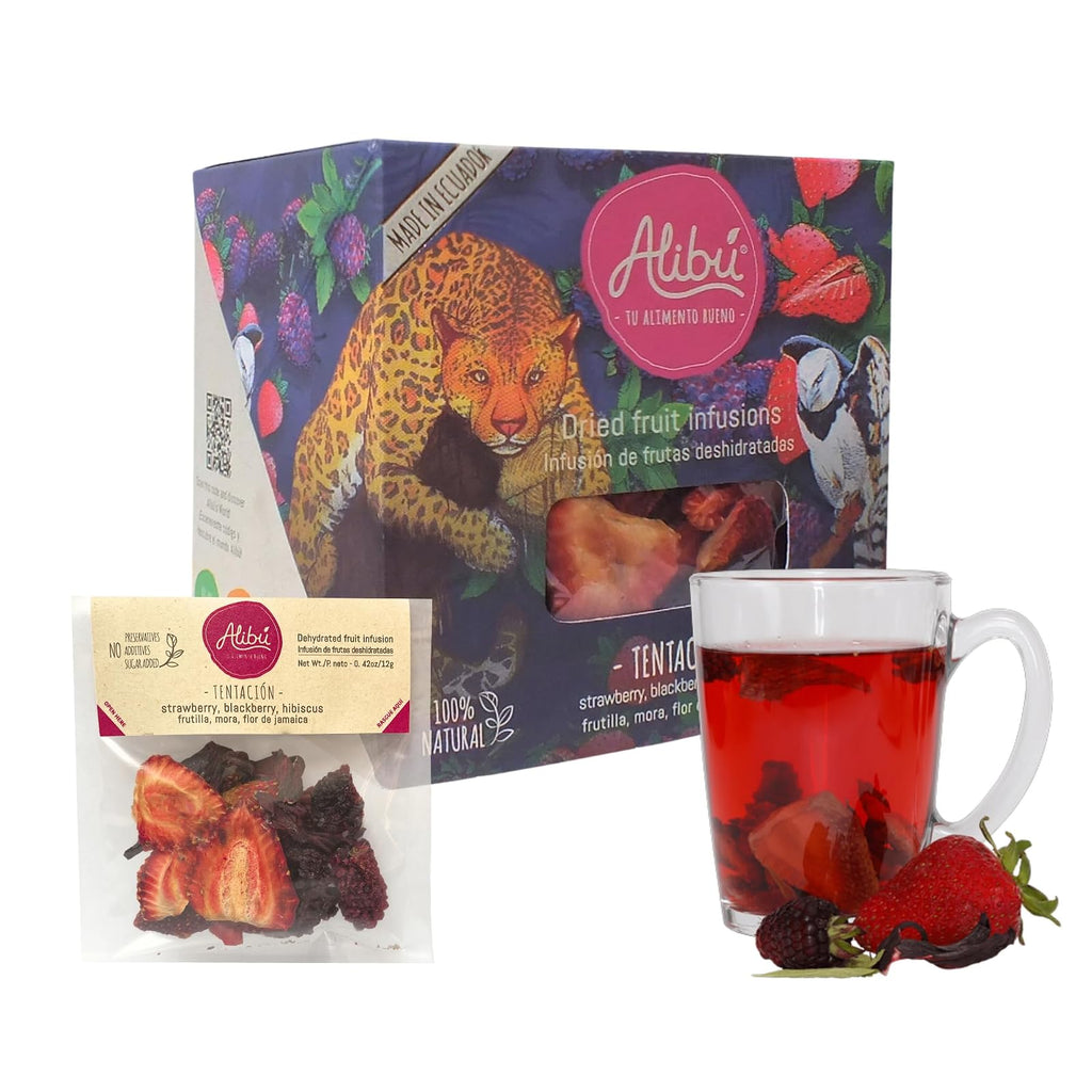 Alibú dried fruit tea infusion