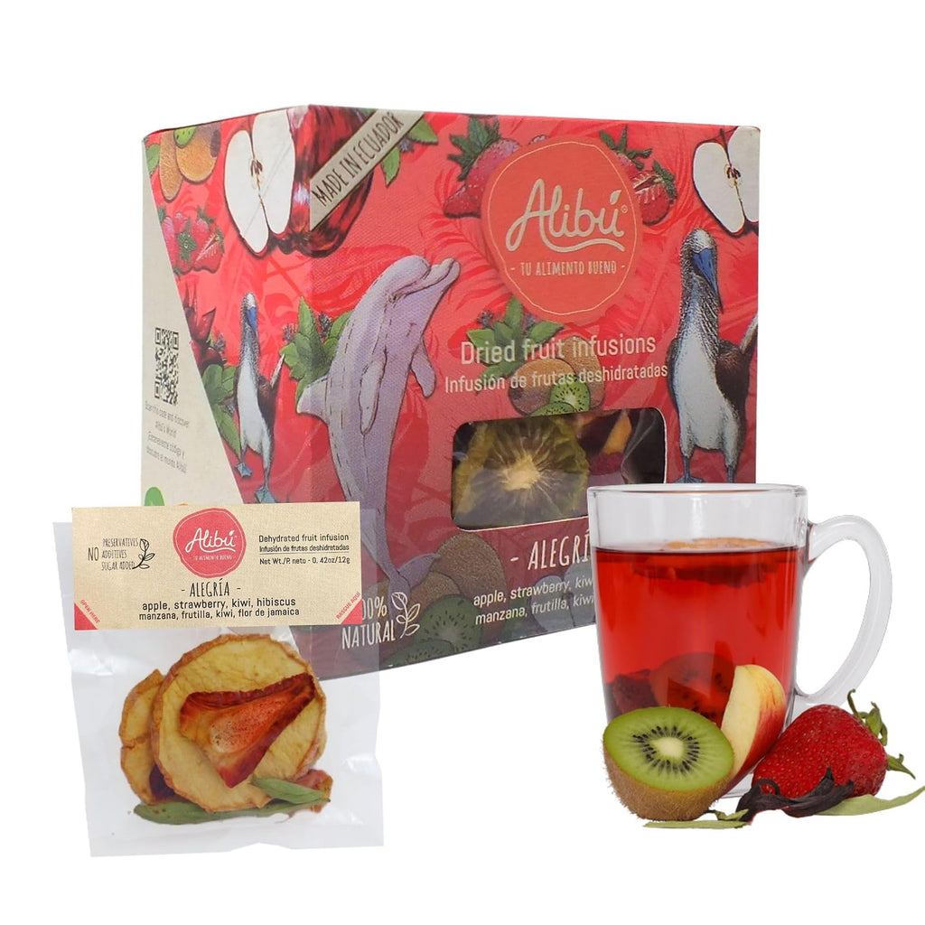 Alibú dried fruit tea infusion