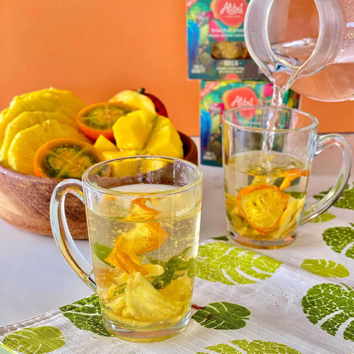 Alibú tea for fruity hydration