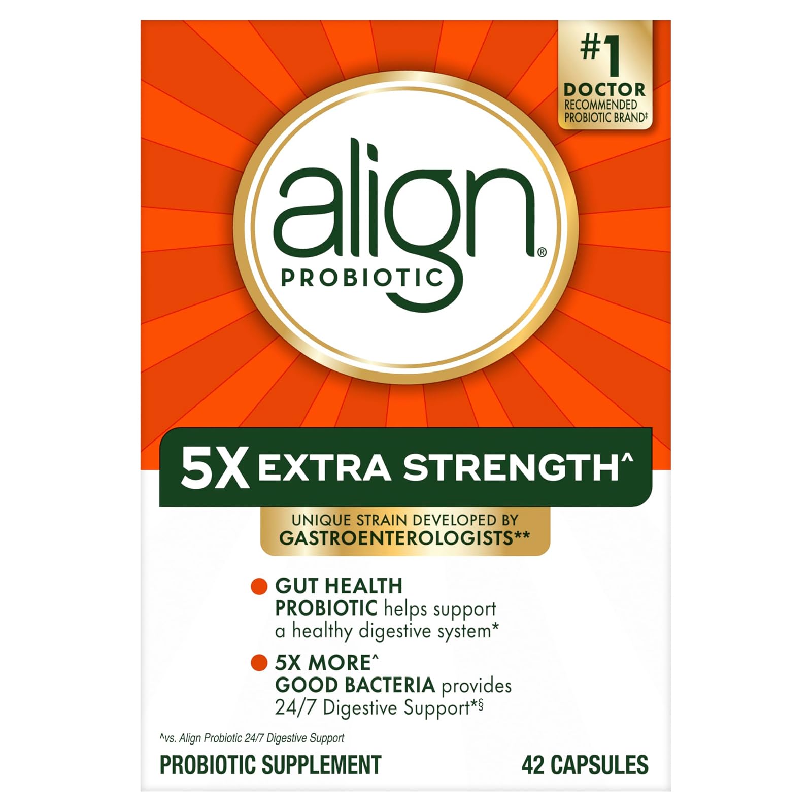 Align probiotics for overall health