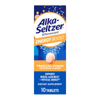 Alka-Seltzer Energy Boost tablets for endurance