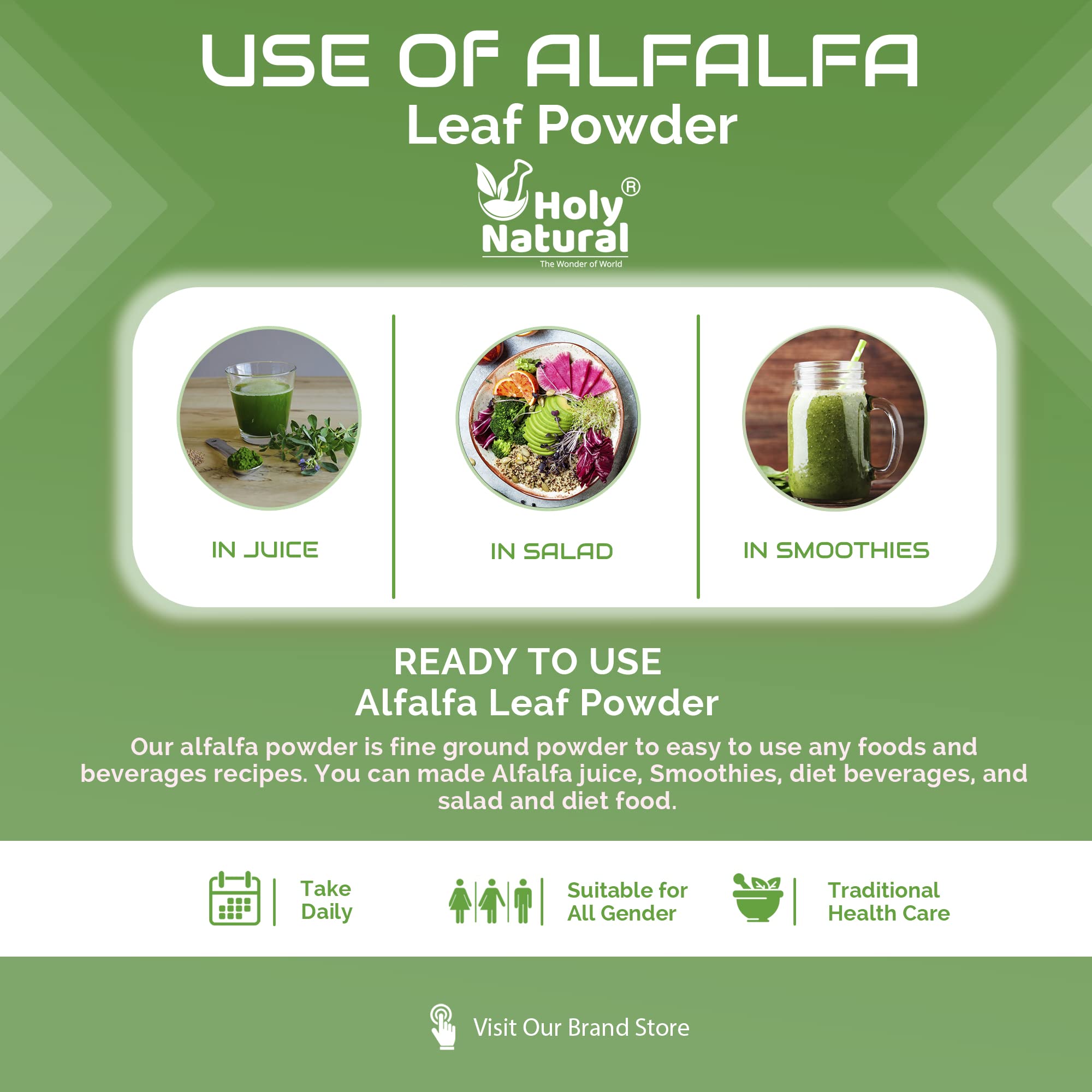 alkaline alfalfa powder for wellness