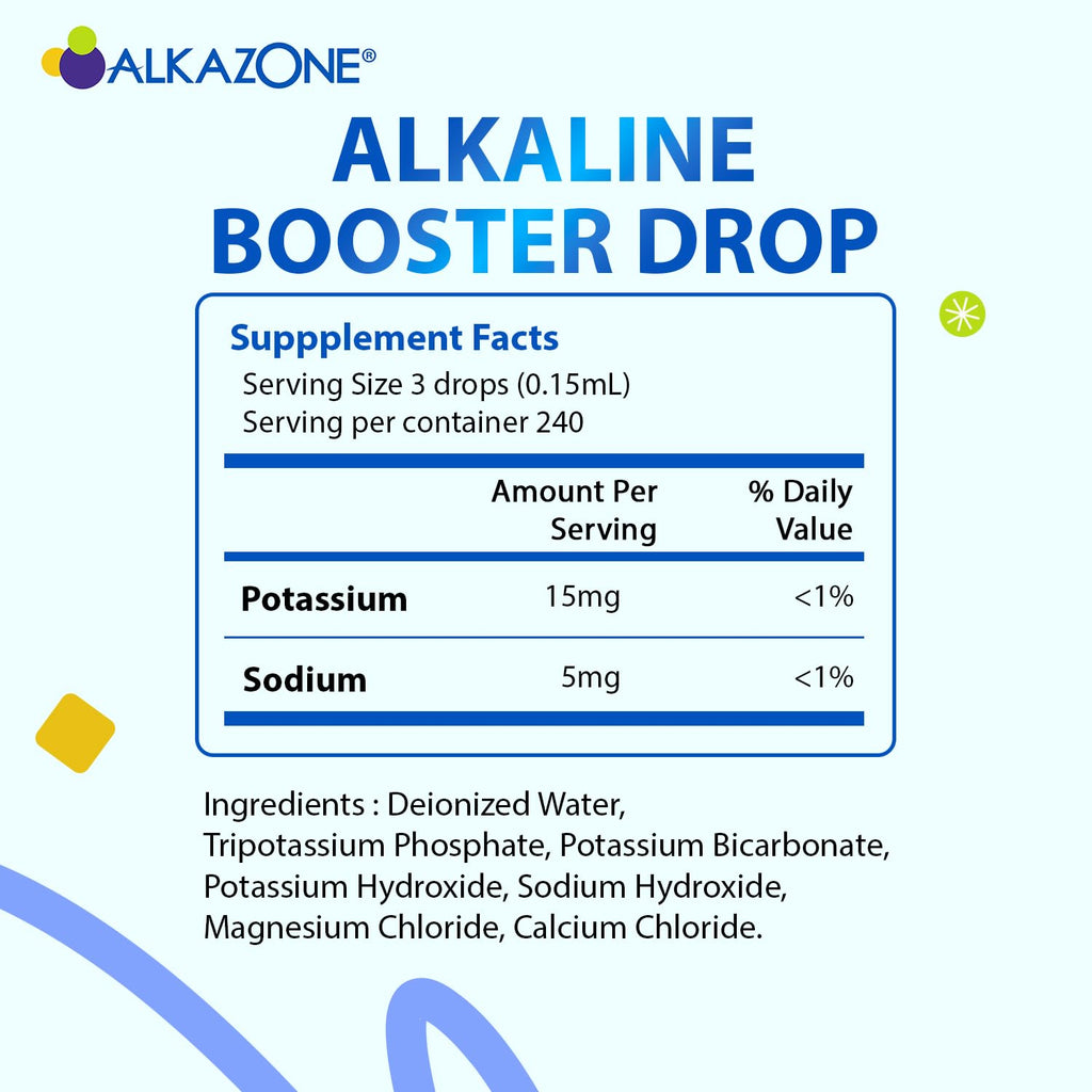alkaline booster drops for better hydration