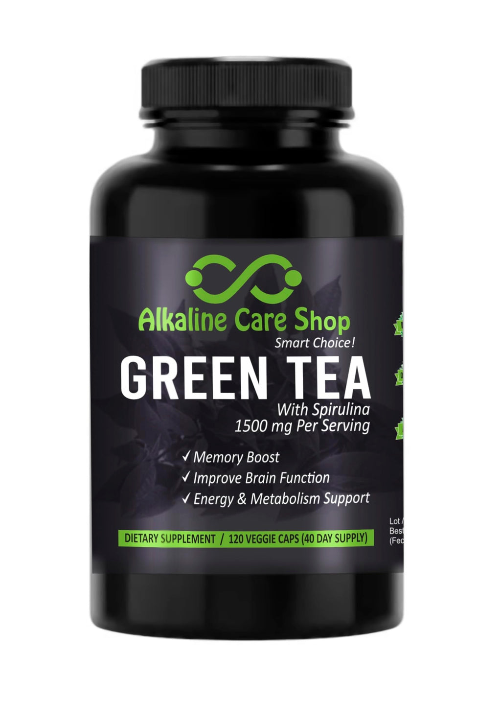 alkaline care green tea capsules