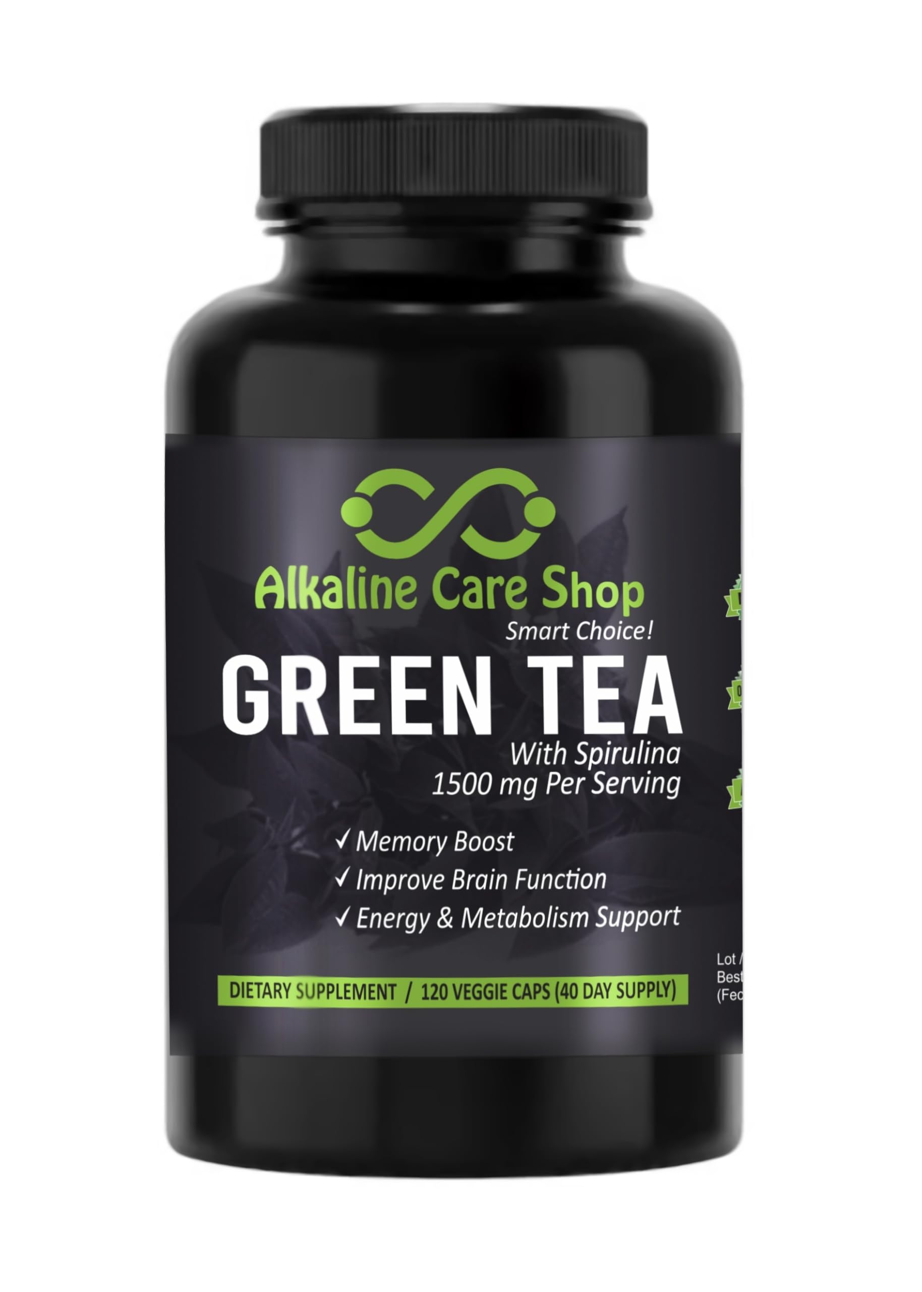 alkaline care green tea capsules