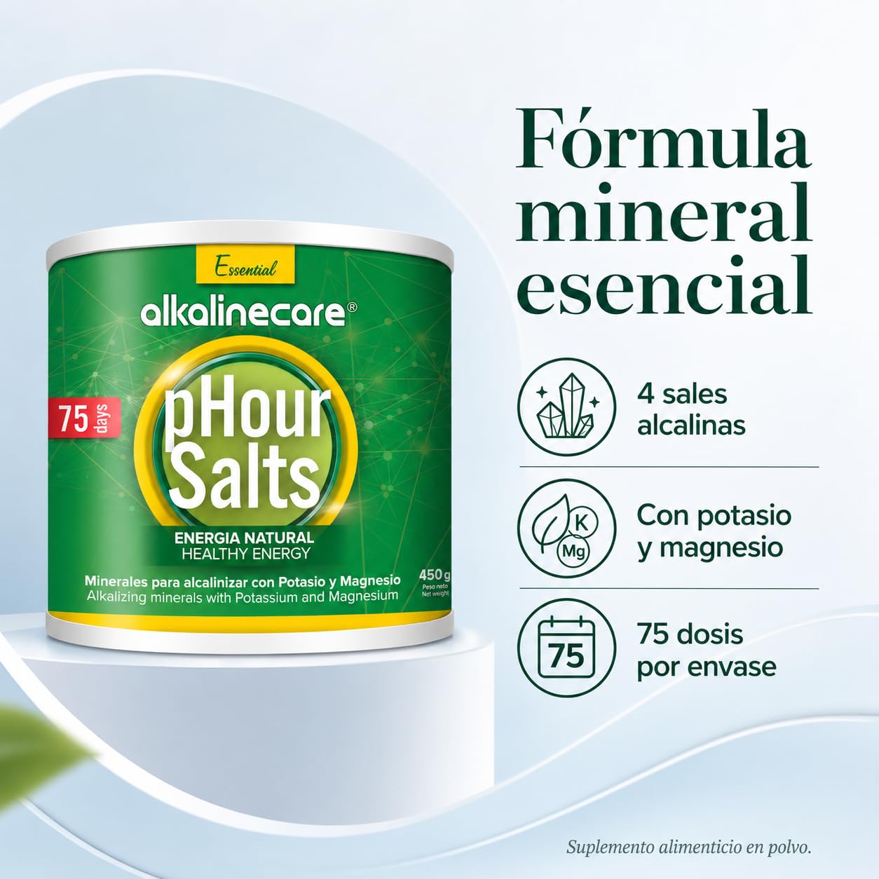 Alkaline magnesium for better sleep
