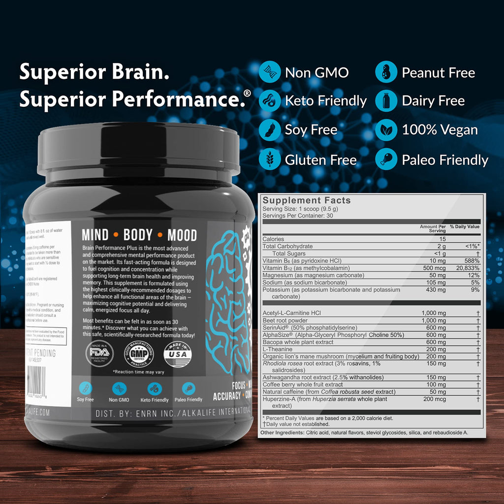 alkaline nootropic for cognitive clarity