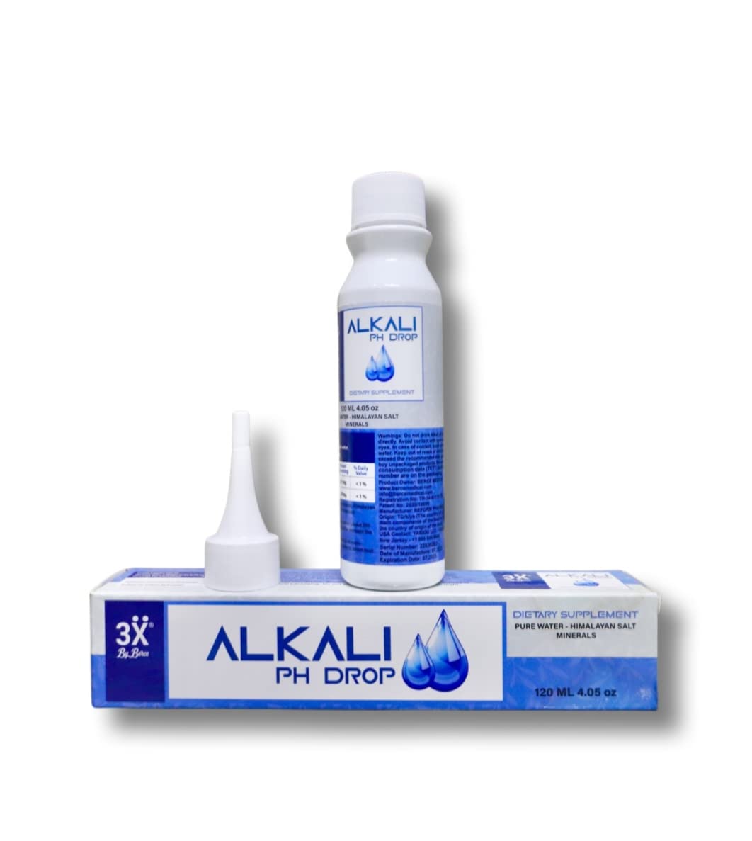alkaline pH drop for hydration