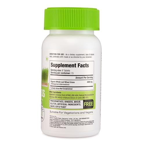 alkalizing superfood wheat grass tablets