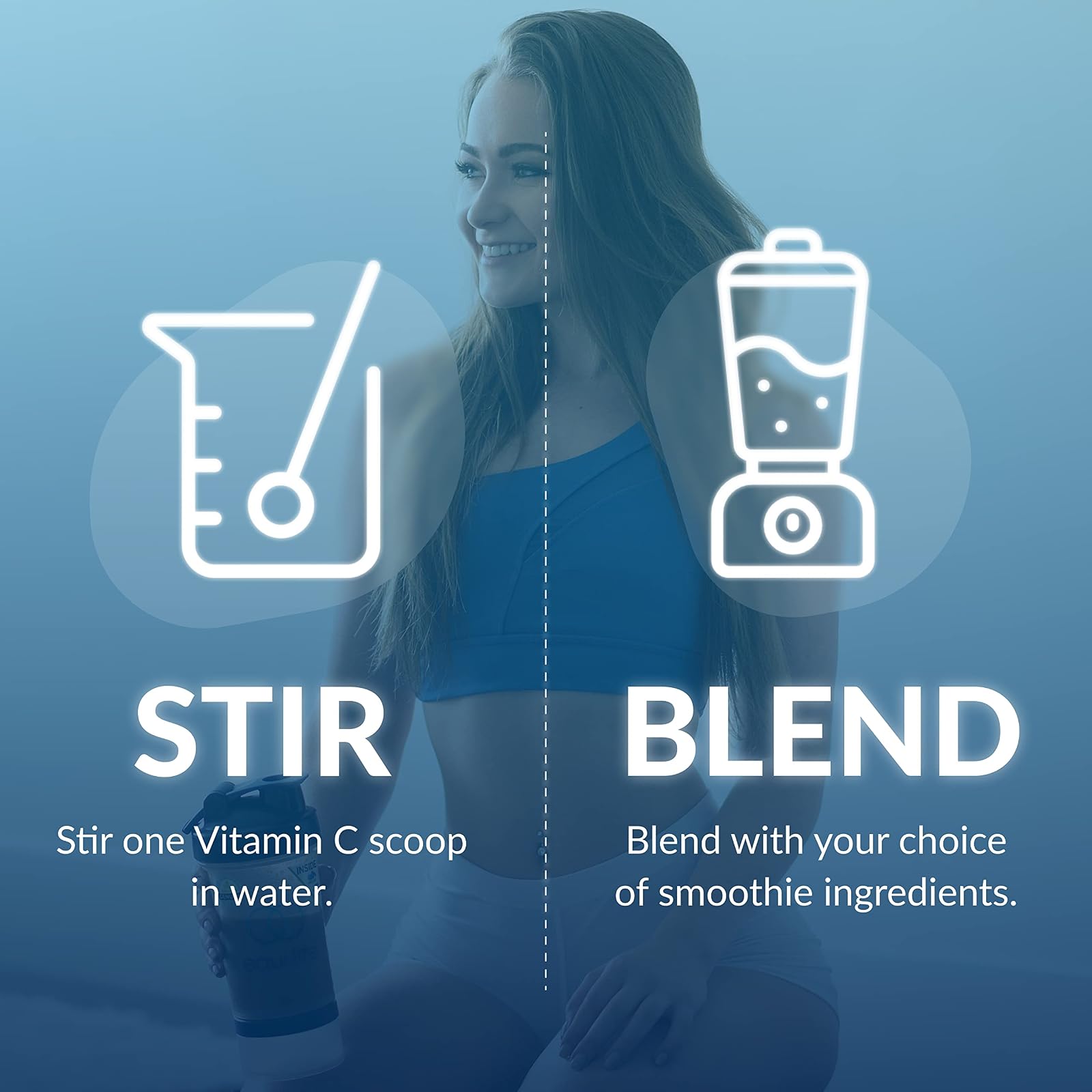 Alkalizing vitamin c for balanced pH