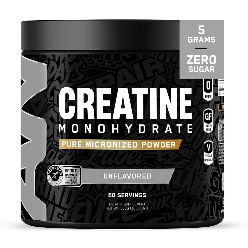 All Black Everything creatine monohydrate powder