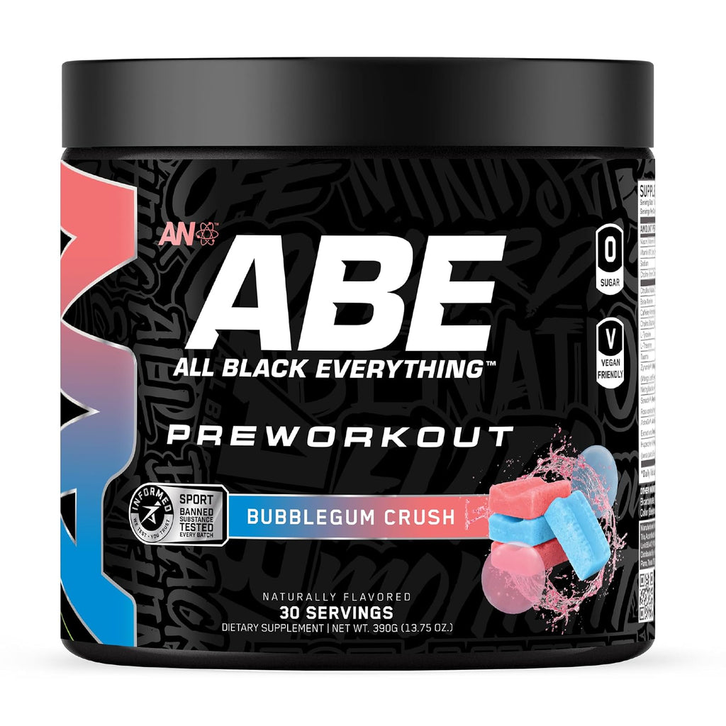 All Black Everything pre-workout energy boost