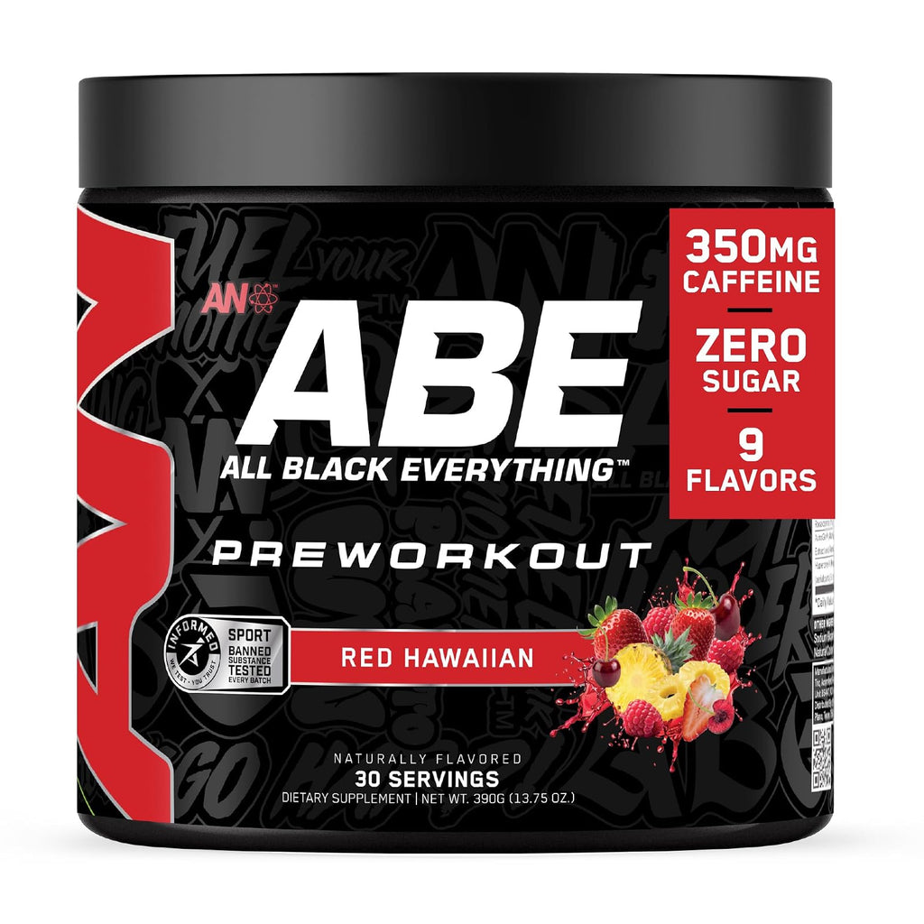 All Black Everything pre-workout energy boost
