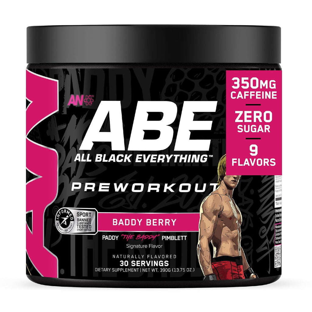 All Black Everything pre-workout energy boost